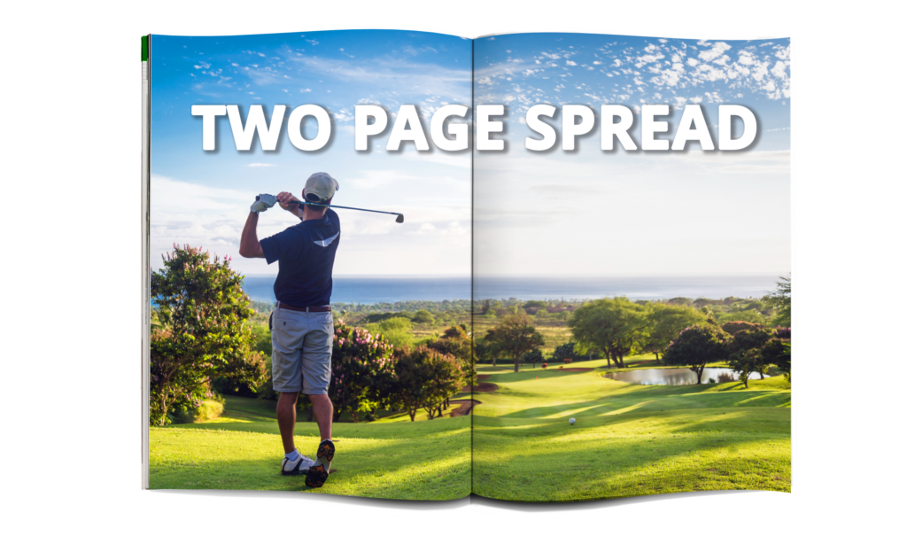 Two Page Spread – Print & Digital Business Advertising | The Club Exclusive